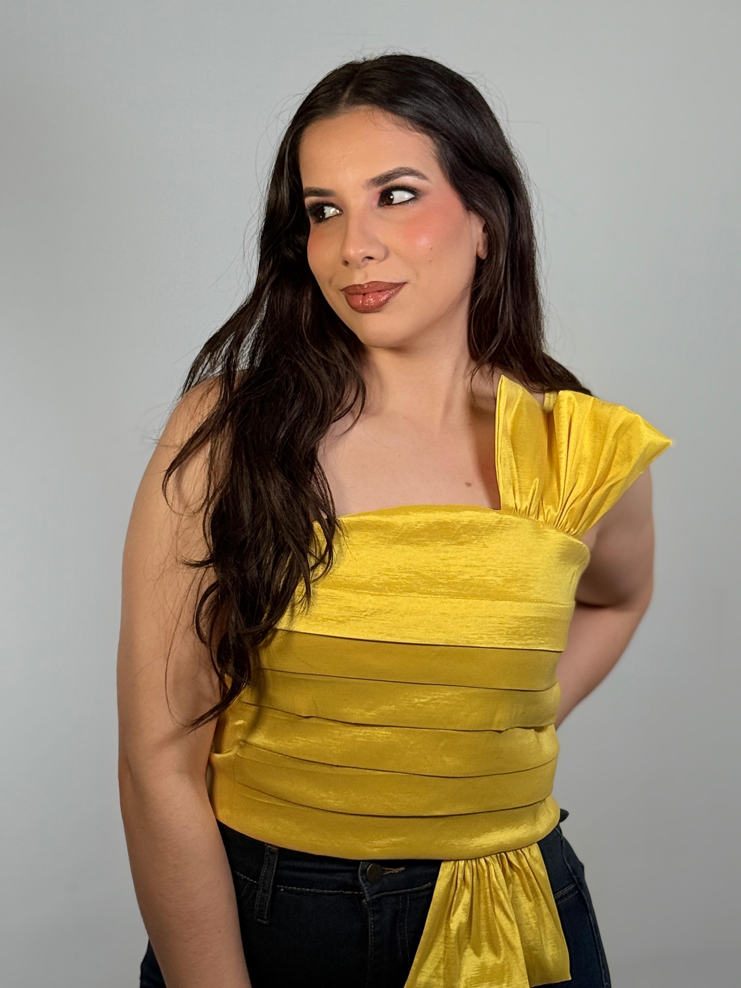 Candy Top- Yellow – Hollys Panamá