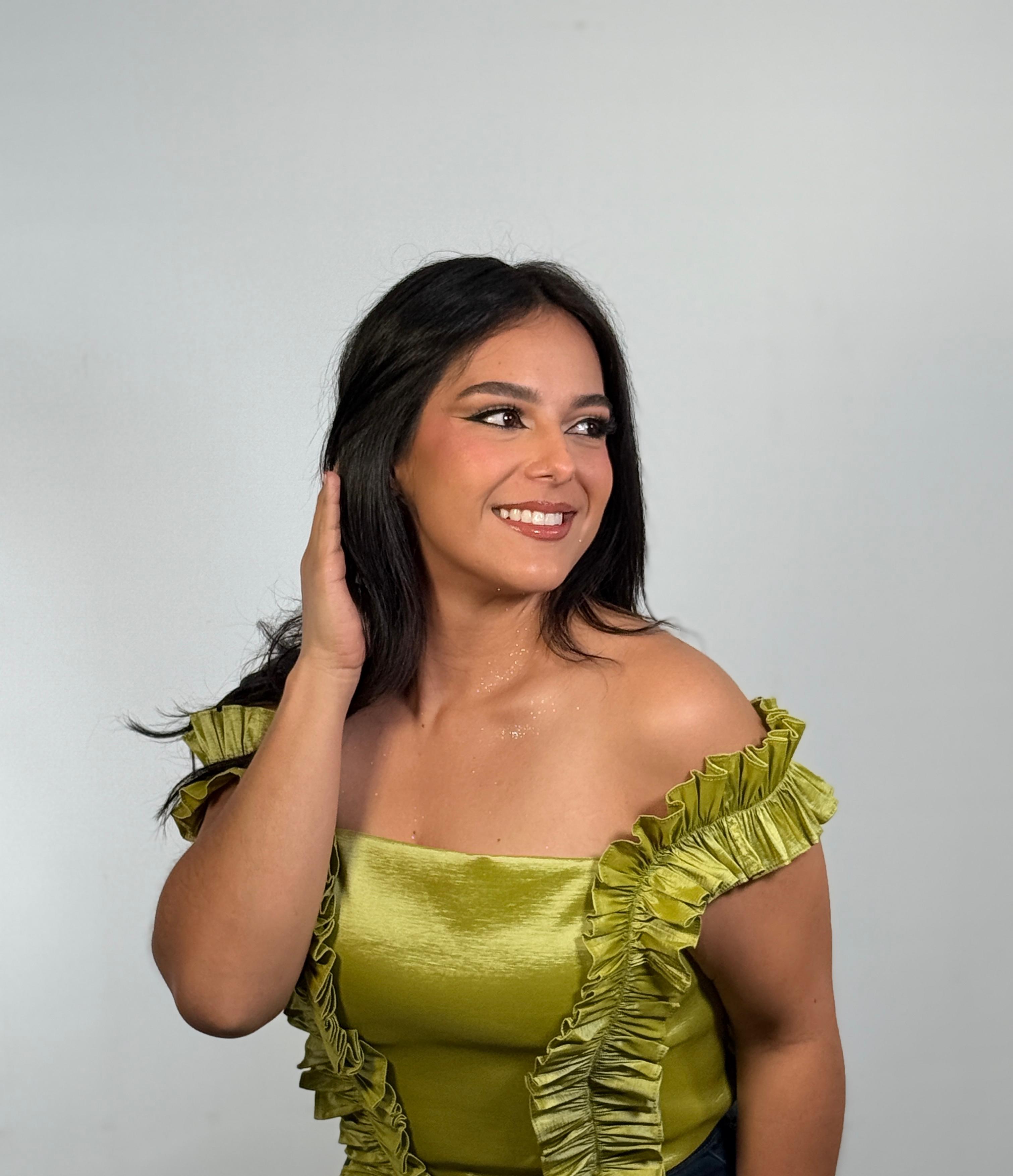 Bloom Top-Green Olive – Hollys Panamá