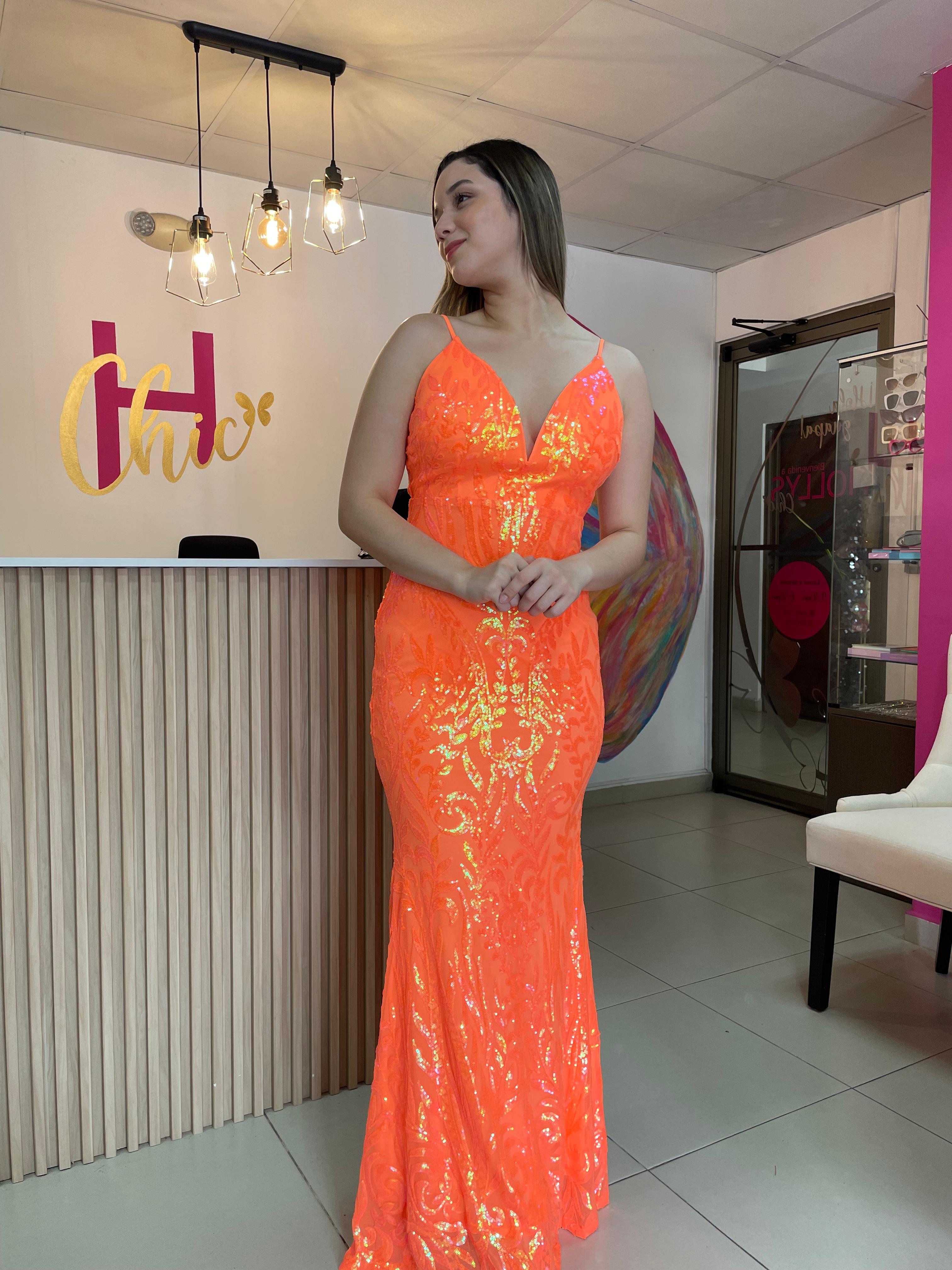 Elsa Sequin Dress – Hollys Panamá